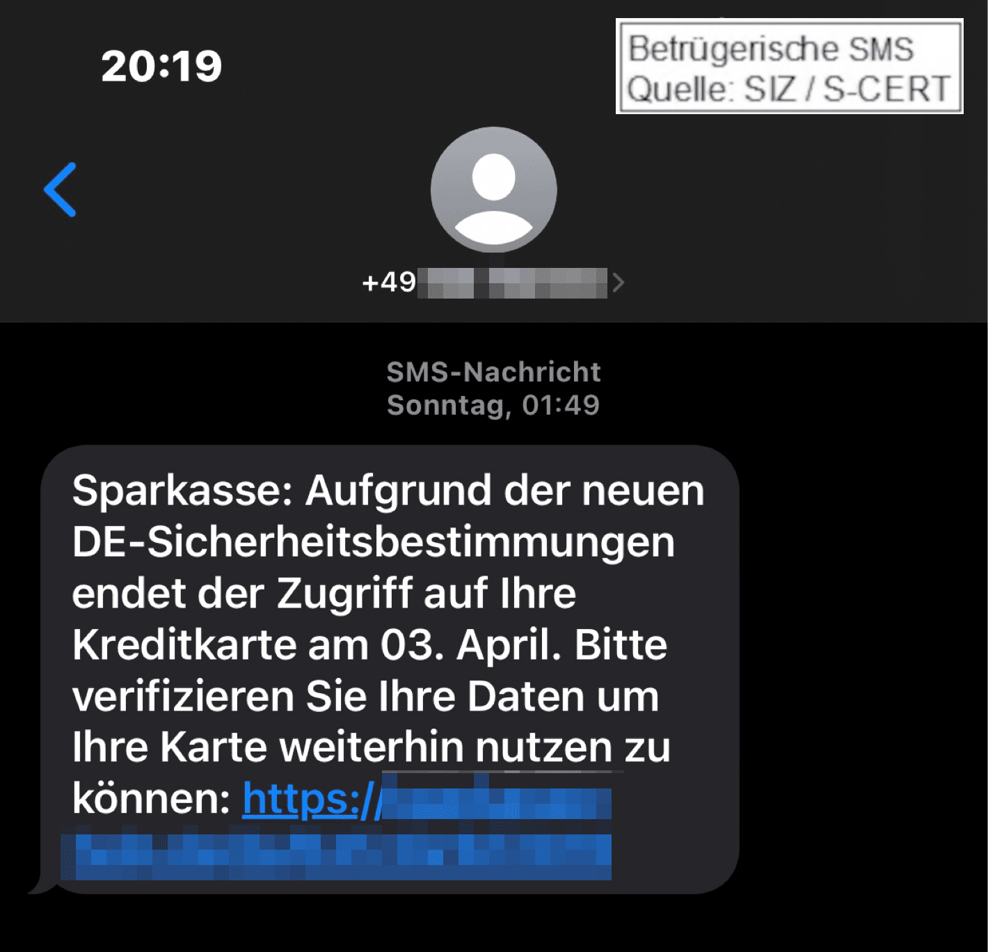 Sparkasse Phishing ⚠️ Fake Mails & Fake SMS [2026]